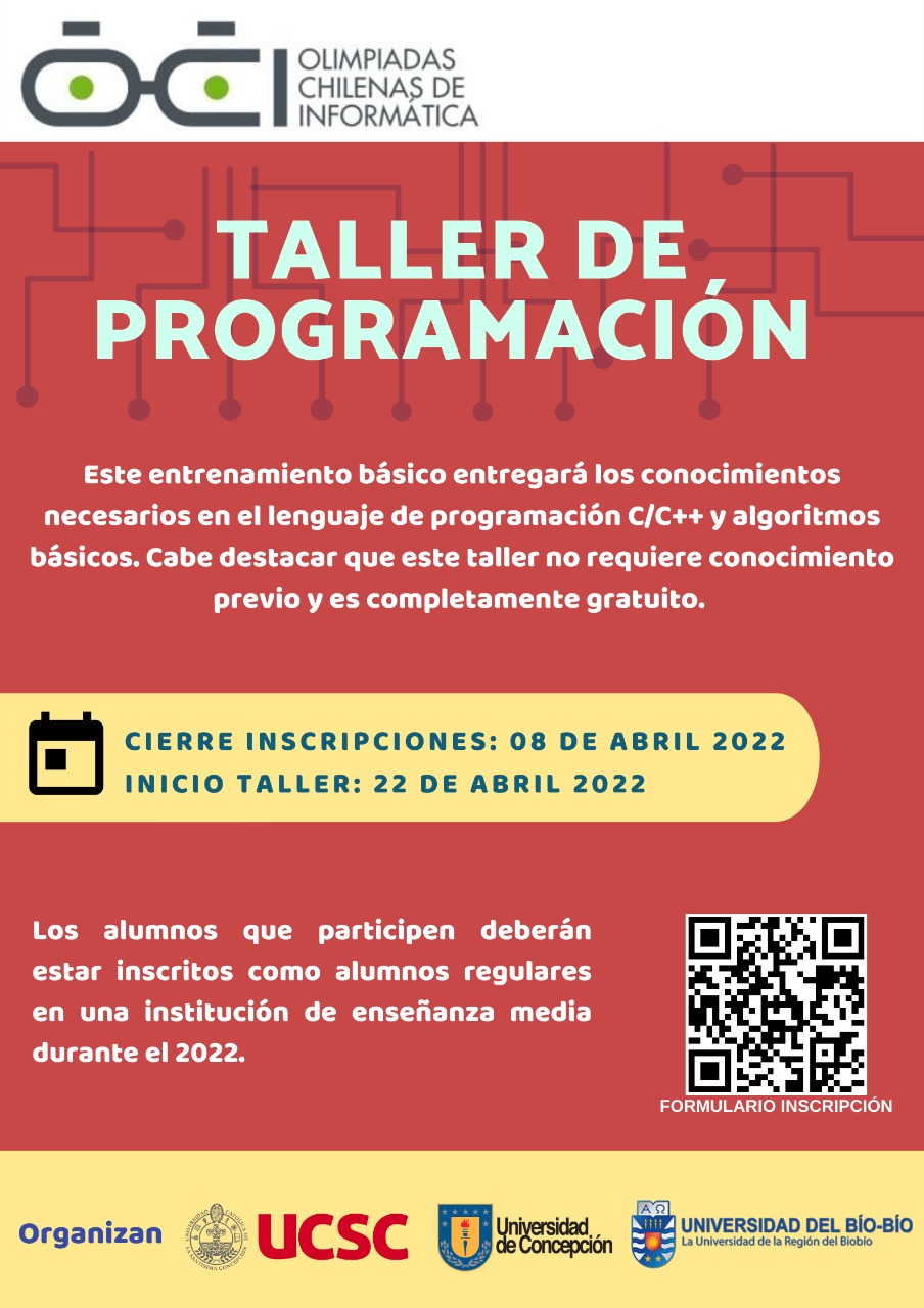 Taller de Programación OCI - Departamento de Ingeniería Informática